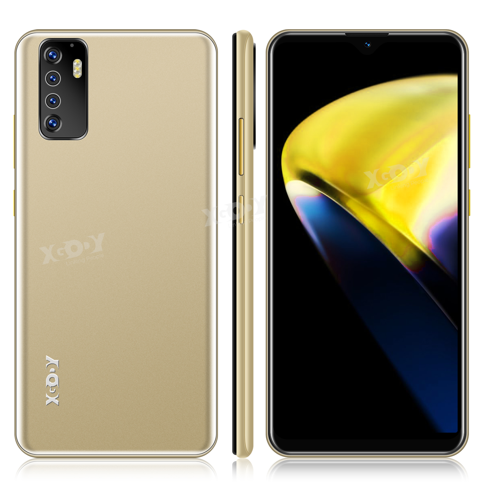 Xgody Cheap Unlocked Android 5mp Cell Phone 8gb Smartphone Dual SIM ...