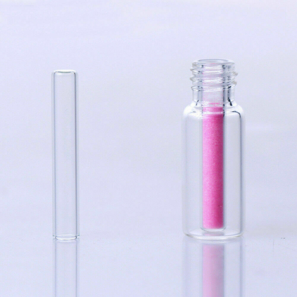 100pcs Sample Vial Insert Glass Tube Micro HPLC Analytical 8-425/9-425 ...
