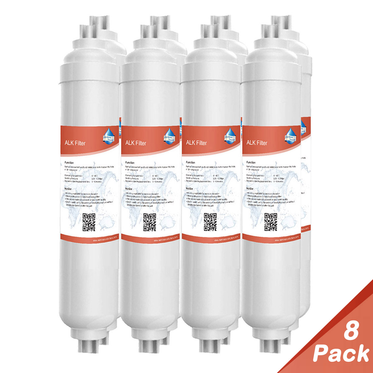 1-25 Pack pH+ Inline Mineral Alkaline Water Filter Cartridge for ...