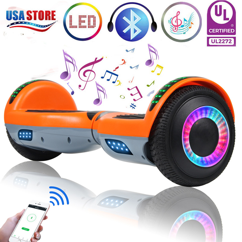 Bluetooth Hoverboard LED Self Balancing Electric Scooter UL