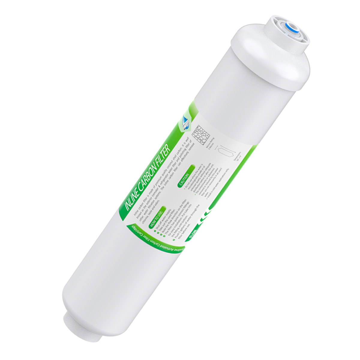 Alkaline Water Filter T33 Inline Post Carbon Filter for 5 / 6th Stage ...