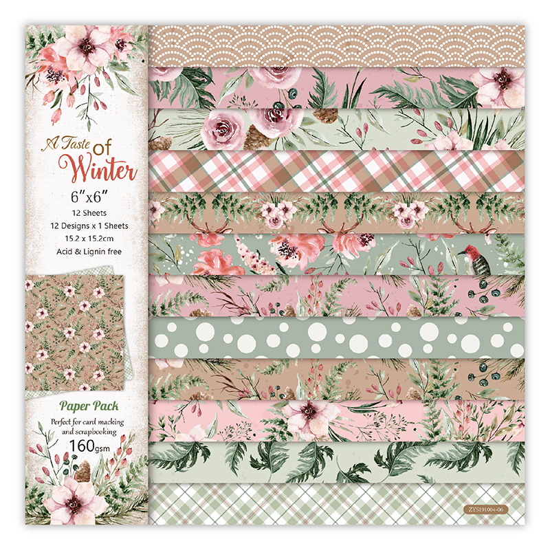 12 Sheets Flower Origami Scrapbooking Paper Art Card Making DIY Craft ...