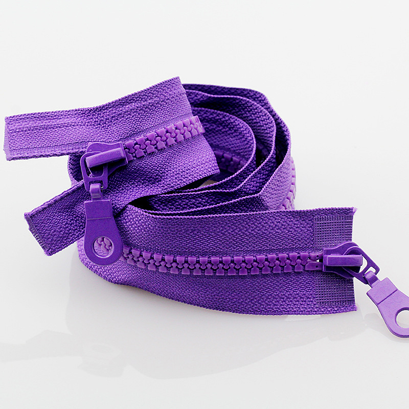 5# Double Head Zippers Open End Resin Meete DIY Sofa Garments Craft ...