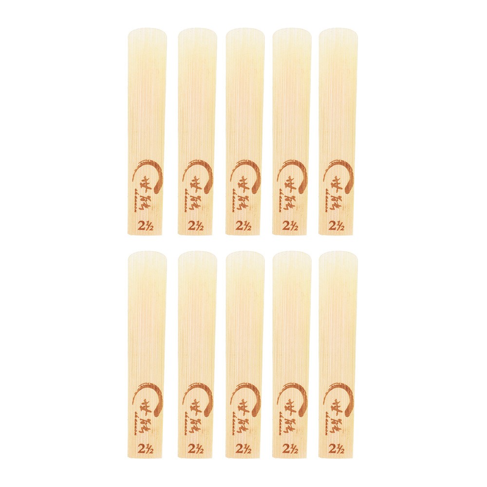 10pcs Normal Classic Bb Clarinet Reeds 2.0/2.5/3.0 Strength Beginners ...
