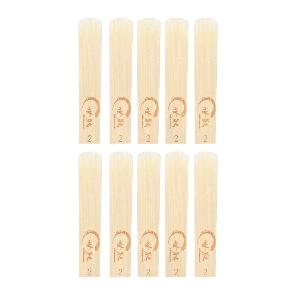 10pcs Normal Classic Bb Clarinet Reeds 2.0/2.5/3.0 Strength Beginners ...