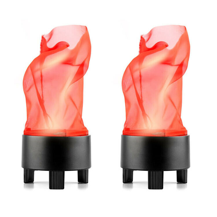 1-10 Pack Electronic LED Fake Fire Flame Simulated Effect Light No Heat ...